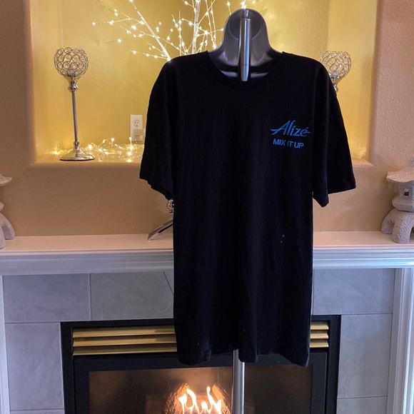 Shirts | Mens Aliz Black Tshirt | Poshmark